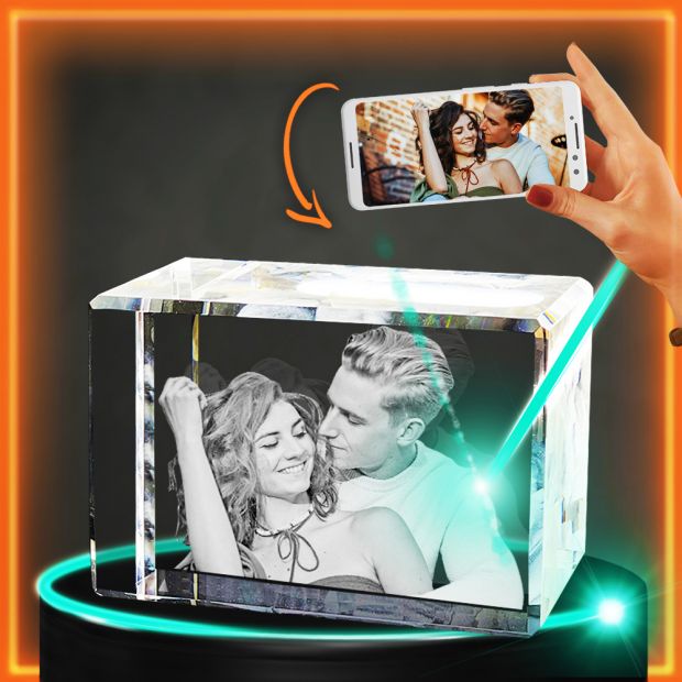 3D Crystal Rectangle Wide | 3dcrystal.com